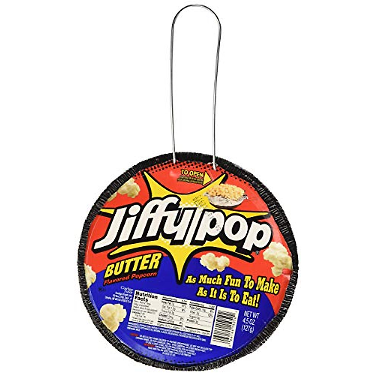 Jiffy Pop Butter Popcorn, 4.5 Ounce (Pack of 3)