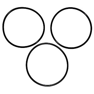 Captain O-Ring - GE KWGE25RG (WS03X10038) Replacement ORings for GE GXWH01C, CXWH08C, GXWH04F, GXWH20F, GXWH20S, GXRM10 & GX1S01R Water Filters (3 Pack)