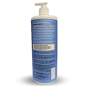 Mastey Paris Professional Cream Hair Care, Sulfate Free, Lipid & Amino Acid Fortified, with UV Blocking Antioxidants - 33 fl oz (Shampoo-2 Count)