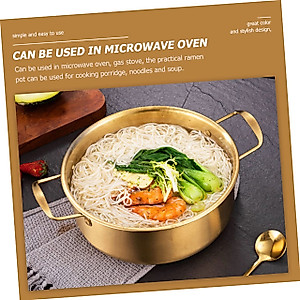 SHOWERORO Kitchen Cooking Pots Stainless Steel Cooking Pot Kitchen Stainless Steel Cookware