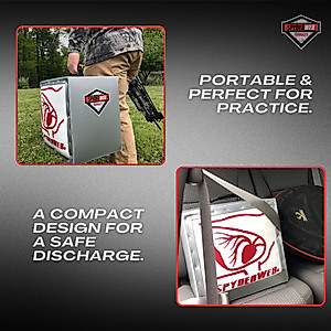 SpyderWeb ST14XL-Crossbow Archery Target for Shooting 500 FPS or More-14x14x13-Field Tip Only-No Speed Limit Stopping Power