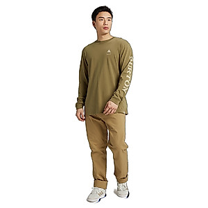 Burton Mens Elite Long Sleeve, Martini Olive, Large