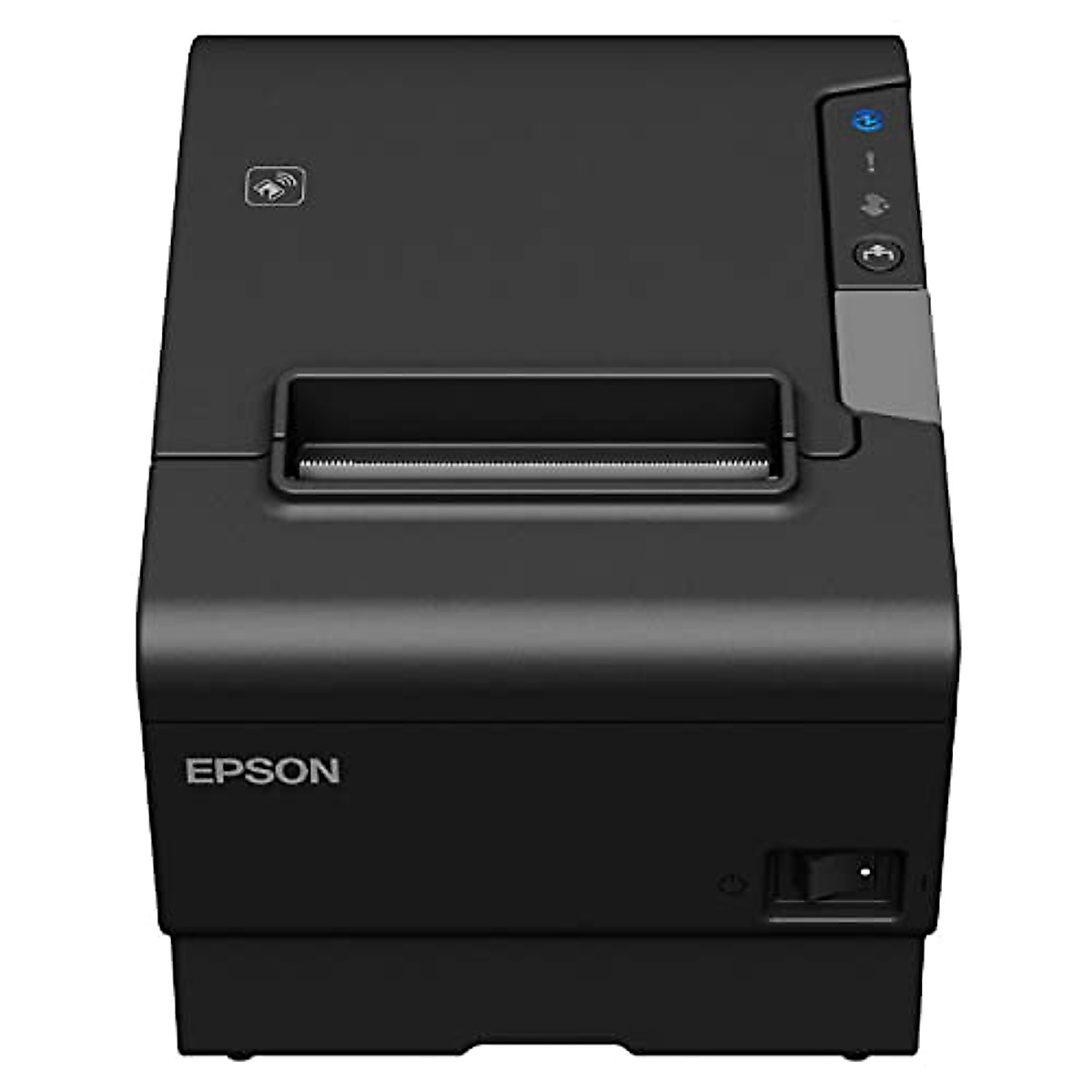 Epson TM-T88VI Thermal Receipt Printer, Ethernet, USB and Serial Interfaces, Requires USB Wireless Dongle, NFC, Supports PC-POS/Mobile Devices/Cloud Servers, Black, DAODYANG Printer_Cable