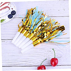 TOGEVAL 12pcs Musical Gifts Stocking Stuffer Musical Toys New Years Noise Makers 2022 New Years Decorations Birthday Party Whistles Kazoo Blow The Trumpet Filler Kids Whistle Party Toys