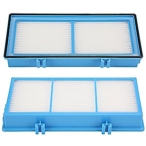 Nispira True HEPA Air Filter Replacement Compatible with Holmes Air Purifier AER1 HAPF30AT - 1.2” x 10” x 4.6” (4 HEPA Filters)