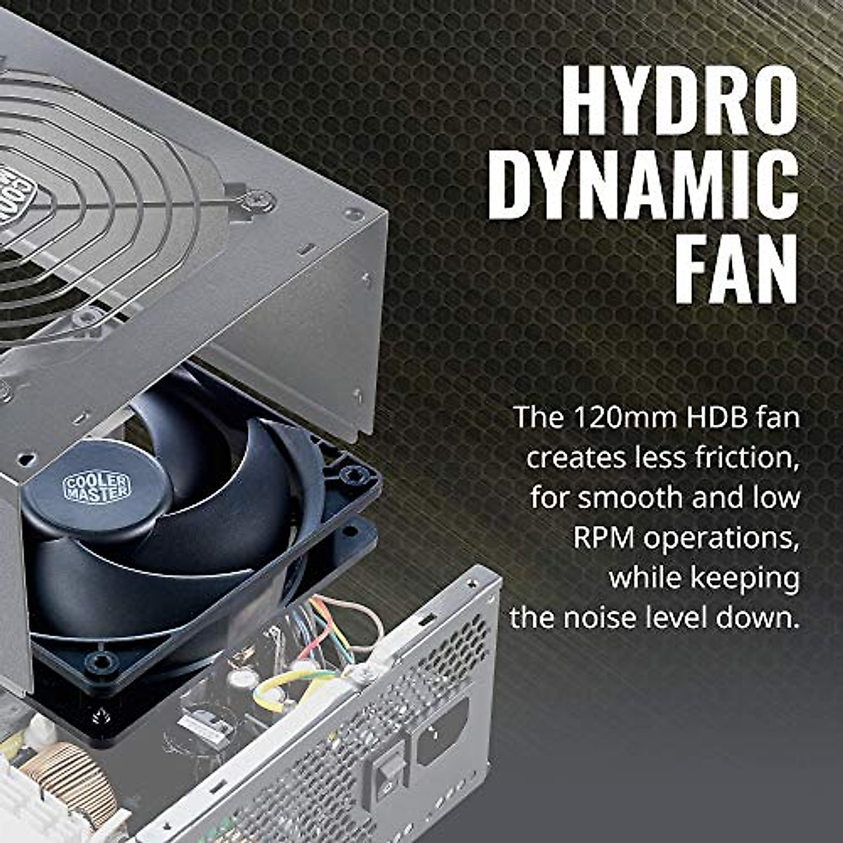 Cooler Master MWE Gold 850 V2 Full Modular, 850W, 80+ Gold Efficiency, 2 EPS Connectors, 120mm HDB Fan, Semi-fanless Operation, 5 Year Warranty