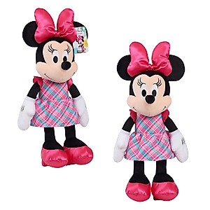 Disney Minnie Mouse Easter Large 19-inch Plush, Stuffed Animal, Mouse, Officially Licensed Kids Toys for Ages 2 Up by Just Play