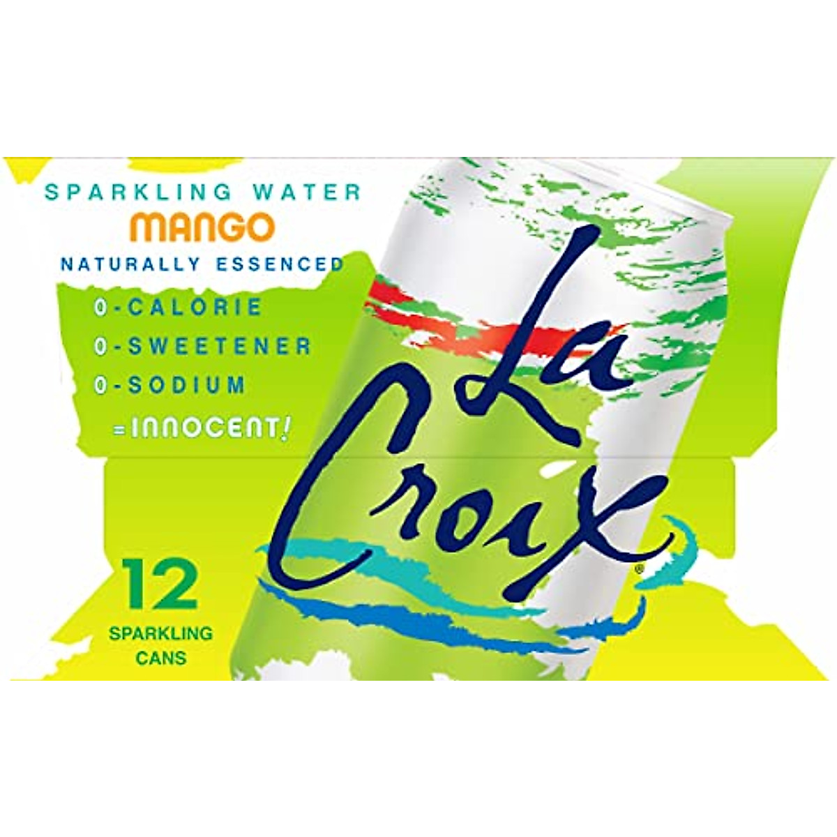 LaCroix Sparkling Water, Mango, 12 Fl Oz (pack of 12)