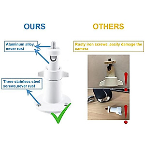 DIANMU Solar Panel Compatible with SimpliSafe Outdoor Security Camera,with 13FT Weatherproof Cable and Aluminum Alloy Adjustable Mount (2 Pack)