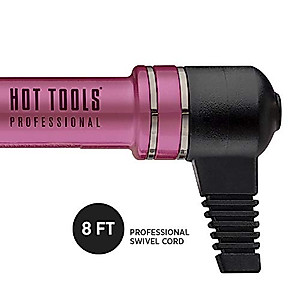 Hot Tools Professional Fast Heat Up Titanium Curling Iron/Wand, 1 1/4 Inches