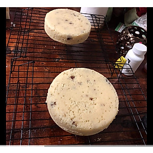 Winerming 4-Piece Bake Even Strip,Cake Pan Strips,Cake Pan Dampen Strips,Cake Pan Strips, Super Absorbent Thick Cotton,Keeps Cakes More Level and Prevents Crowning with Cleaner Edges