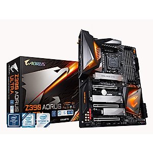 GIGABYTE Z390 AORUS ULTRA (Intel LGA1151/Z390/ATX/3xM.2 Thermal Guard/Onboard AC Wi-Fi/RGB Fusion/Gaming Motherboard)