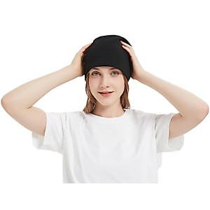 SHINRAY E M F Cotton Hat,100% Sliver Fiber Fabric Liner EMF Beanie,Fraday Hat,Cap,E M F Hood,5G,WiFi,Cell Towers…