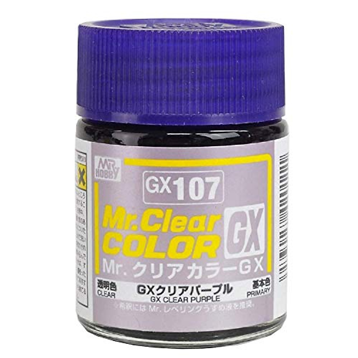 GX107 Clear Purple 18ml GSI Mr. Color GX