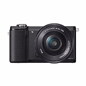 Camera A5000 Mirroless Digital Camera with 16-50mm OSS Lens/Used Digital Camera (Color : W)