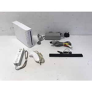 Nintendo Wii Console, White RVL-101 (NEWEST MODEL)