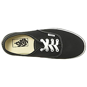 Vans Unisex Authentic Black Canvas VN000EE3BLK Mens 8.5, Womens 10