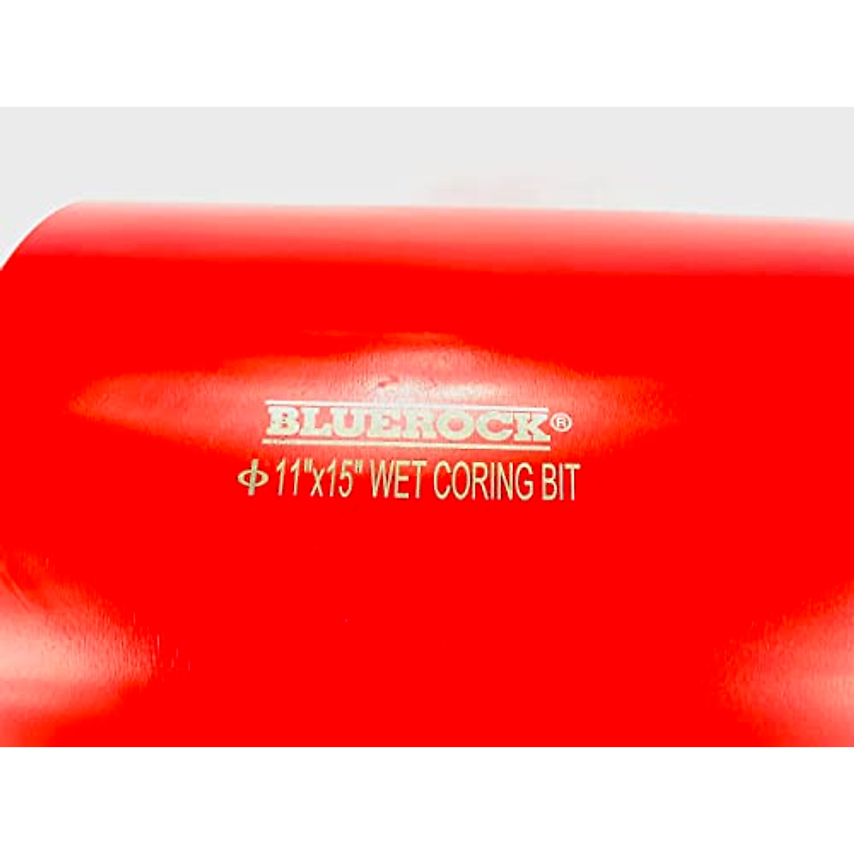 11" Inch Diamond Wet Core Drill Bit 1-1/4” Threaded by BLUEROCK Tools for Concrete Rebar Asphalt Brick Rock Masonry Hole Barrel Coring