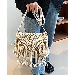 Crossbody Bag for Women Cute Hobo Bag Satchel Bag Summer Bag Knit Bag Beach Bag Purse Tote Handbags for Women 2023