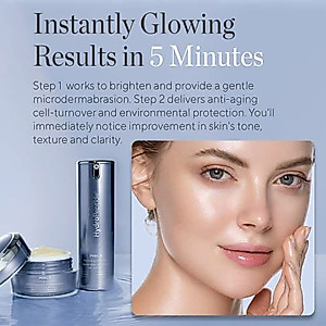 HydroPeptide Polish & Plump Face Peel Radiant Two-Step System, Boosts Firmness and Plumpness, 1 Set