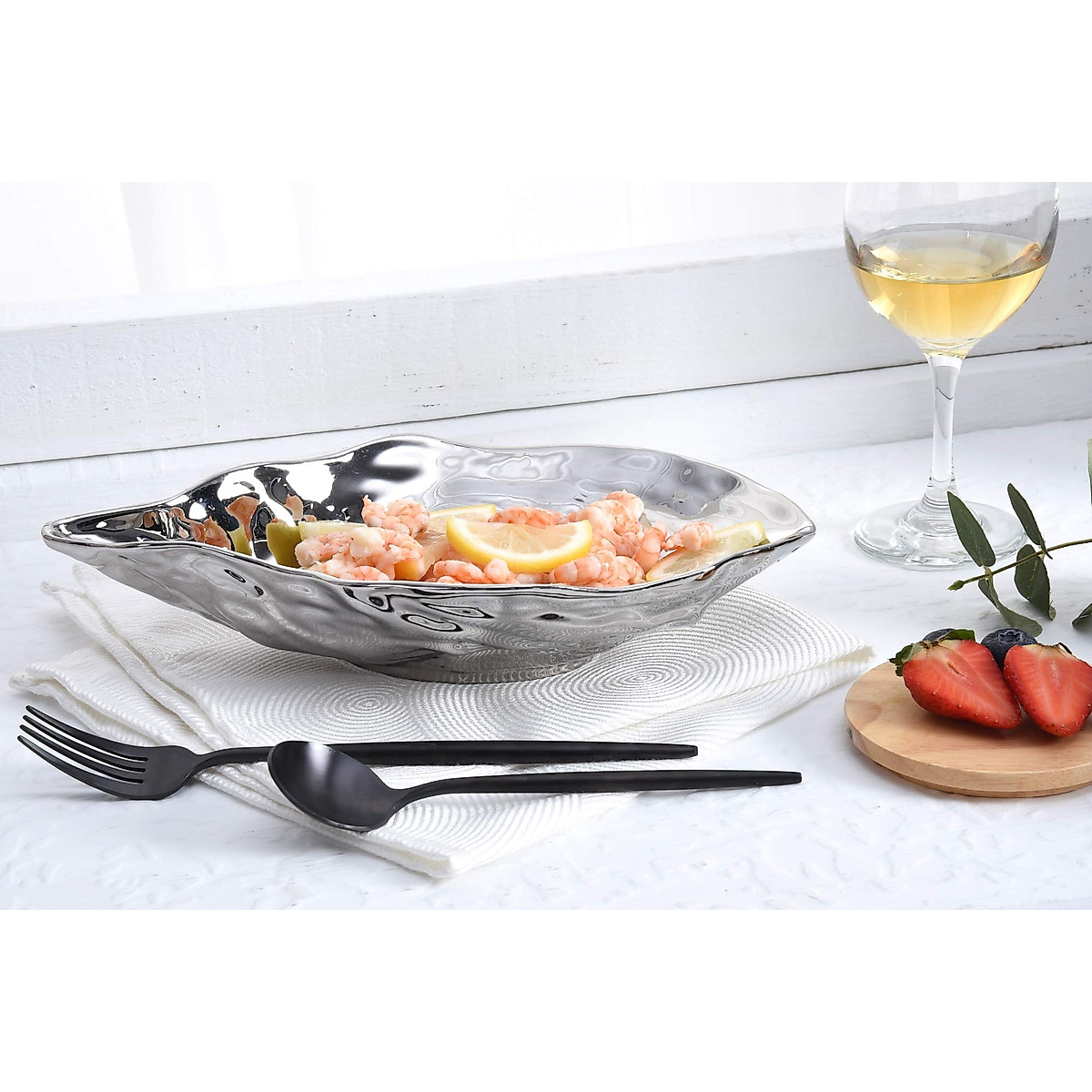 Pampa Bay Porcelain Medium Oyster Bowl