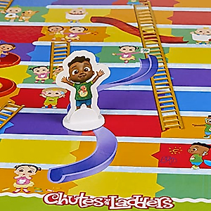 Hasbro Gaming Chutes and Ladders: CoComelon Edition Board Game for Kids | 2-4 Players | Preschool Back to School Gifts | Ages 3+ (Amazon Exclusive)