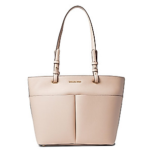 Michael Kors Bedford Medium Top Zip Pocket Tote Soft Pink 1 One Size