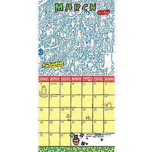 Kid's Awesome Activity Wall Calendar 2020