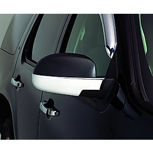 Auto Ventshade 687665 Chrome Mirror Cover (Lower Half), 2 Piece