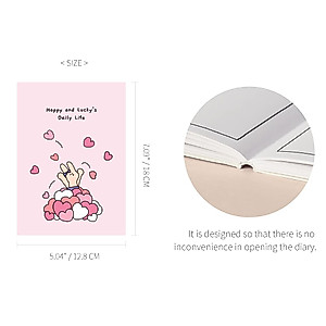 Monolike Happy and Lucky Diary 6 Month Planner, Love letter - Academic Planner, Weekly & Monthly Planner, Scheduler