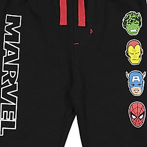 Marvel Avengers Toddler Boys 2 Pack Pants Black/Light Grey 3T