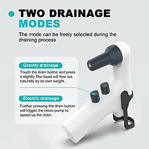 JOANLAB Lab Electric Pipette Controller with Standing Stand Digital Automatic Pipettor Motorized Pipette Filler for Biology Chemical