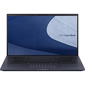 ASUS ExpertBook B9 Thin & Light Business Laptop, 14” FHD Display, Intel Core i7-1165G7 CPU, 1TB SSD, 16GB LPDDRX-RAM, Windows 10 Pro, Up to 17 Hrs-Battery Life-Sleeve, B9450CEA-XH75
