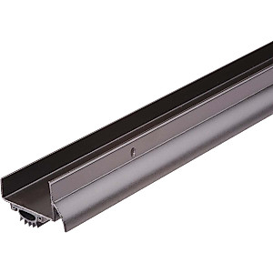 M-D Building Products 69554 1-3/4-Inch by 36-Inch DB003 U-Shaped Door Bottom with Drip Cap, Bronze