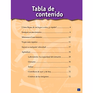 La búsqueda de la velocidad: Los vehículos (The Quest for Speed: Vehicles) (Spanish Version) (Science Readers: A Closer Look) (Spanish Edition)