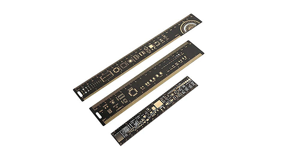 Multifunctional PCB Ruler Set for Electronic Engineers