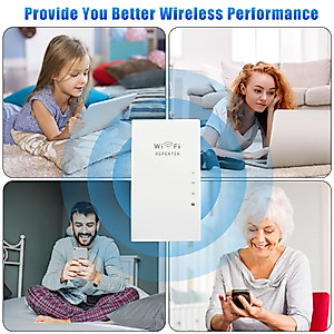 WiFi Range Extender WiFi Repeater 300Mbps Wireless 2.4 GHz WLAN WiFi Network Mini WiFi Router Expander 802.11N/B/G Signal Booster Amplifier