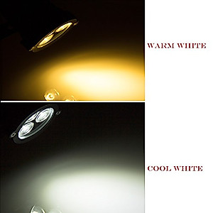 Lemonbest® Outdoor LED Landscape Up Down Light Spotlight Low Voltage 12V for Yard Step Lawn Lighting (Yellow)