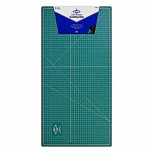 ALVIN Cutting Mat Professional Self-Healing 18" x 36" Model GBM1836 Green/Black Double-Sided, Gridded Rotary Cutting Board for Crafts, Sewing, Fabric - 18 x 36 inches