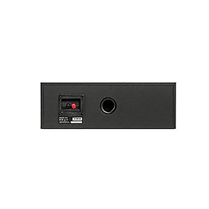 Polk Monitor XT30 Compact Center Channel Speaker - Hi-Res Audio Certified, Dolby Atmos & DTS:X Compatible, 1" Terylene Tweeter & Dual 5.25" Dynamically Balanced Woofer, Midnight Black