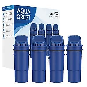 AQUA CREST AQK-CF10A NSF Certified Pitcher Water Filter and AQUACREST 5KDC Under Sink 5000 gallons Water Filtration System