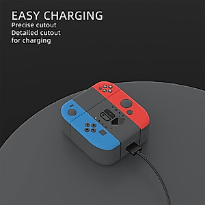 CASEVERSE Case for Bose QuietComfort Earbuds II/Bose QuietComfort Ultra, Cute 3D Silicone Cute Cartoon Games Console Protective Headphones Covers for Kids Girls Boys