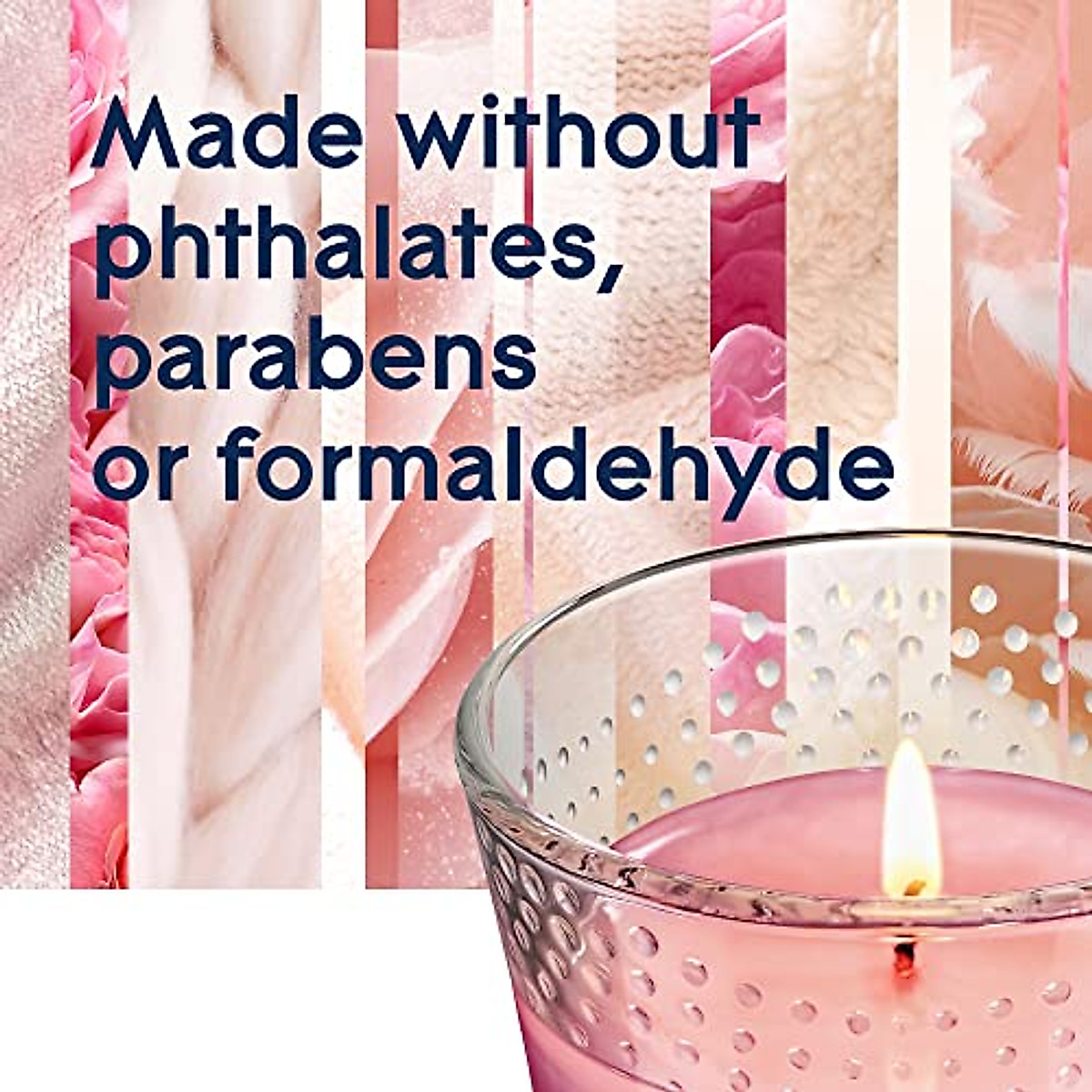 Glade Candle Jar, Air Freshener, Angel Whispers, 3.4 Oz