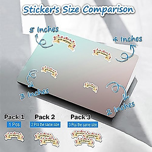 Miraki Grit And Grace Stickers, Flower Stickers, Motivational Stickers, Faith Stickers, Water Assitant Die-Cut Vinyl Funny Decals for Laptop, Phone, Water Bottles, Kindle Sticker