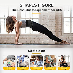 Portzon Waist Trainer for Women Men Weight Loss Everyday wear, Sport Girdle Belt, Waist Sweat Belt Slimmer Body Shaper