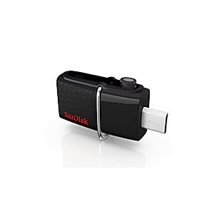 Sandisk Flashdrive Ultra Dual 16GB USB 3.0, Read: up to 130MB/s (for Android) (SDDD2-016G-GAM46)