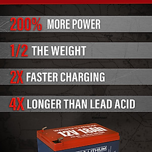 Dakota Lithium - 12V 18Ah Deep Cycle Battery - 1 Battery