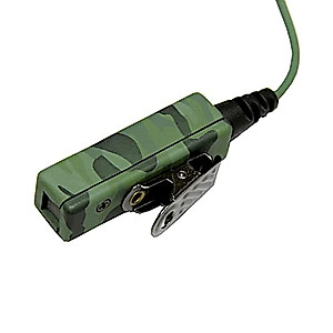 MaximalPower RHF MOT 2PIN HQ(CF) 2-Way Radio Camouflage Headset Earpiece for Motorola