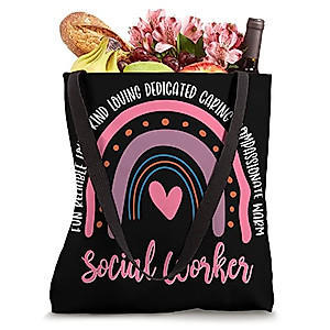Social Work Month Appreciation Day School Worker Tote Bag