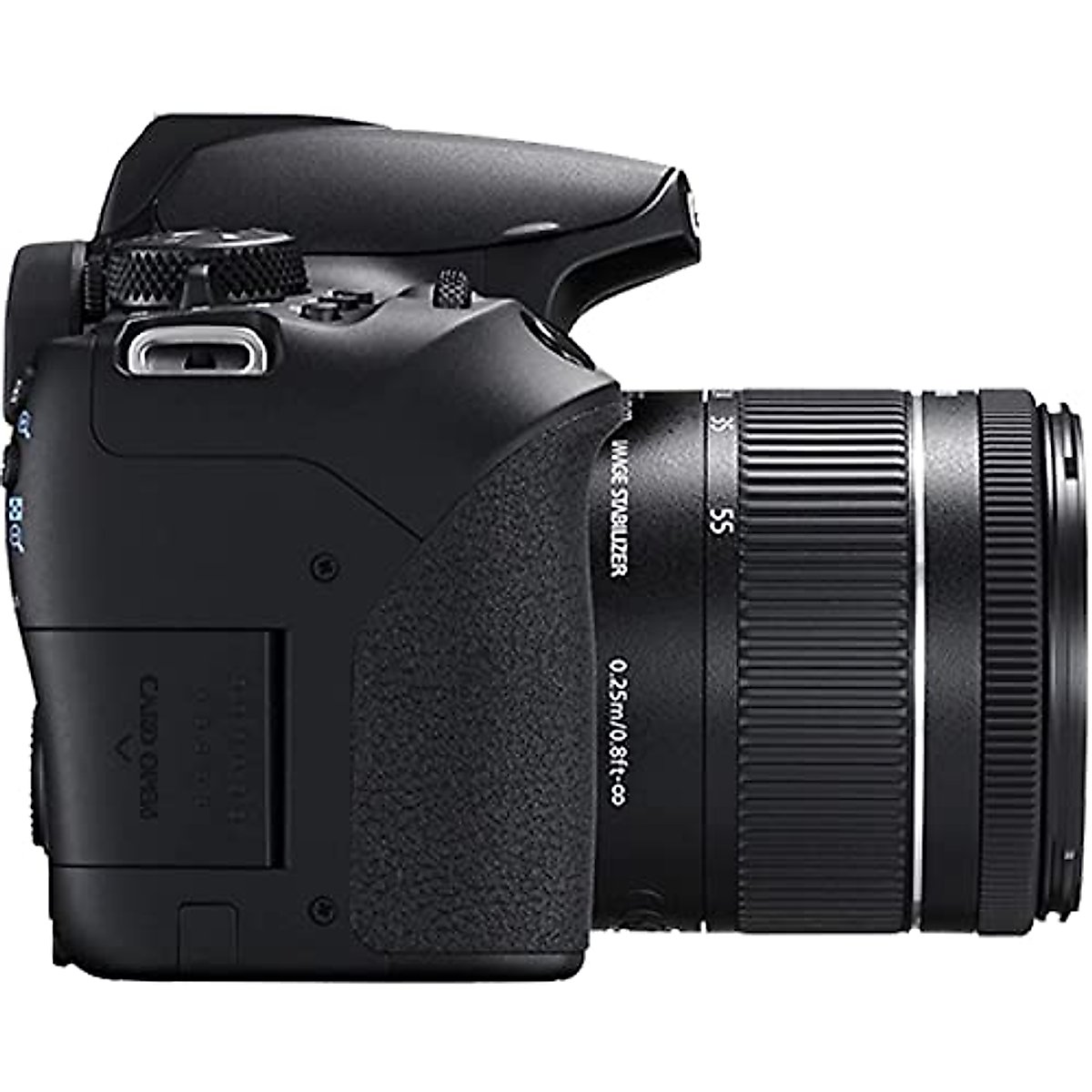 Camera EOS 850D (Rebel T8i) DSLR Camera w/with 18-55mm Lens Bundle with Wide Angle + Telephoto Lens + 128GB Memory + Case + Tripod + Filter Kit + Pro Kit